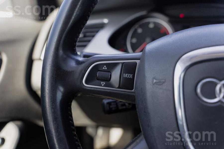 Grey Audi A4 2009 in Riga, with an engine capacity of 2.00 L and mileage of 340 thousand km for 6290 €, photo 16 on AUTOMOTO.COM.LV