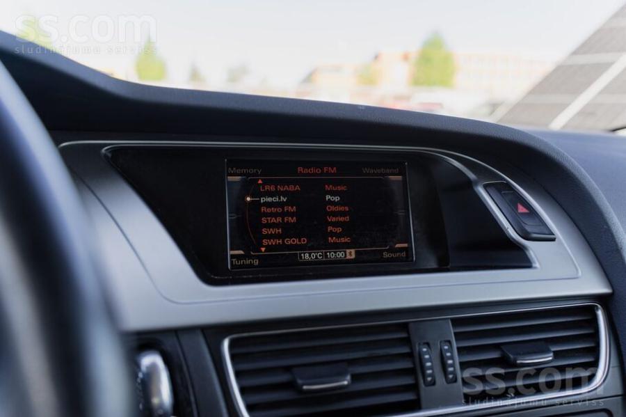Grey Audi A4 2009 in Riga, with an engine capacity of 2.00 L and mileage of 340 thousand km for 6290 €, photo 19 on AUTOMOTO.COM.LV