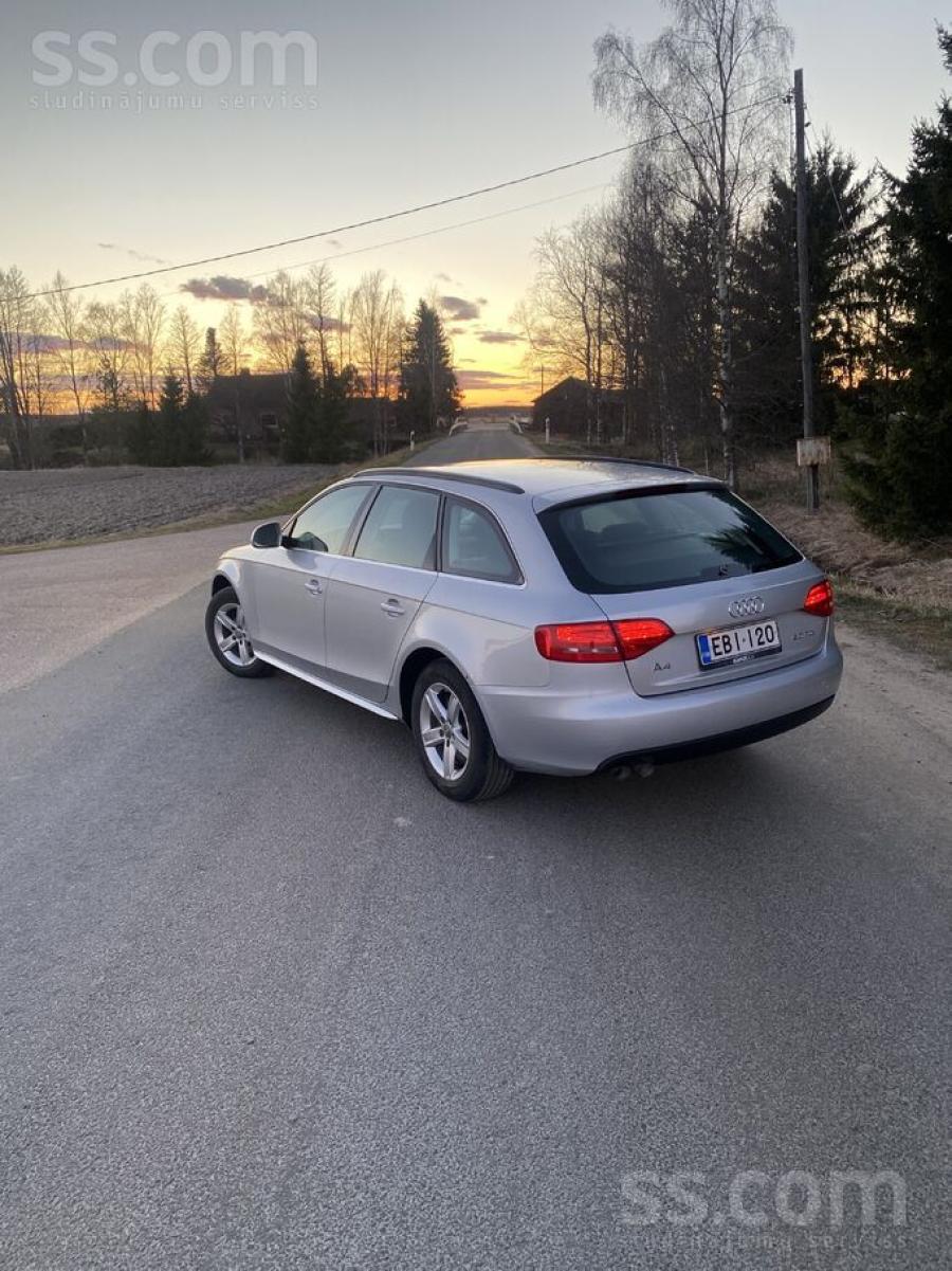 Grey Audi A4 2009 in Riga, with an engine capacity of 2.00 L and mileage of 480 thousand km for 2500 €, photo 4 on AUTOMOTO.COM.LV