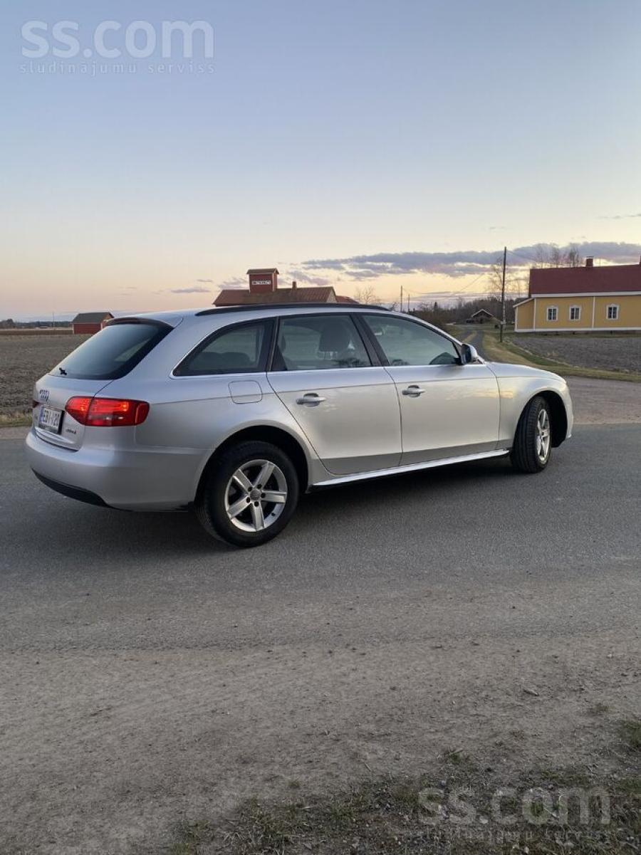 Grey Audi A4 2009 in Riga, with an engine capacity of 2.00 L and mileage of 480 thousand km for 2500 €, photo 6 on AUTOMOTO.COM.LV