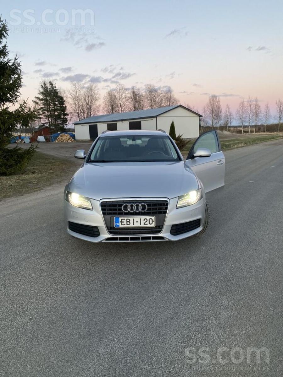Grey Audi A4 2009 in Riga, with an engine capacity of 2.00 L and mileage of 480 thousand km for 2500 €, photo 8 on AUTOMOTO.COM.LV