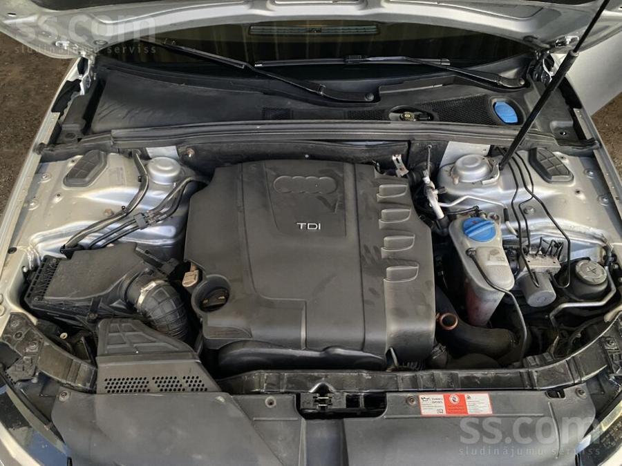 Grey Audi A4 2009 in Riga, with an engine capacity of 2.00 L and mileage of 480 thousand km for 2500 €, photo 23 on AUTOMOTO.COM.LV