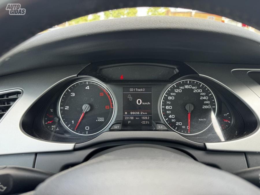 Grey Audi A4 2009 in Siauliai, with an engine capacity of 2.70 L and mileage of 231 thousand km for 4950 €, photo 17 on AUTOMOTO.COM.LV