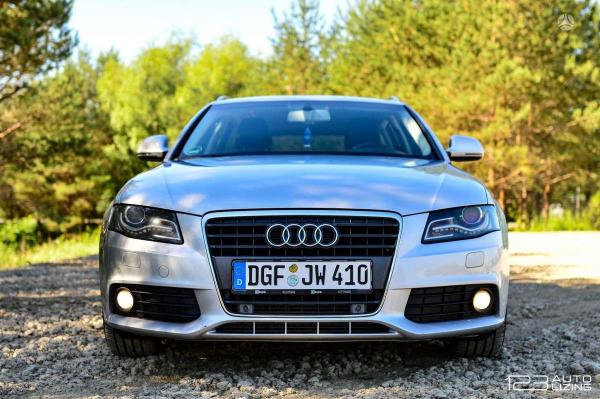 Grey Audi A4 2009 in Kretinga, with an engine capacity of 2.00 L and mileage of 341 thousand km for 5750 €, photo 5 on AUTOMOTO.COM.LV