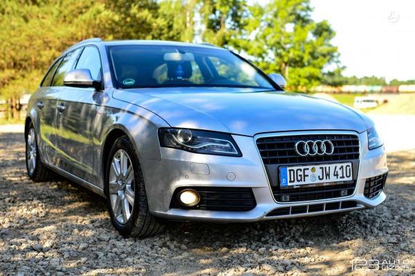 Grey Audi A4 2009 in Kretinga, with an engine capacity of 2.00 L and mileage of 341 thousand km for 5750 €, photo 6 on AUTOMOTO.COM.LV
