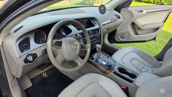 Grey Audi A4 2009 in Raseiniai, with an engine capacity of 1.97 L and mileage of 357 thousand km for 4400 €, photo 10 on AUTOMOTO.COM.LV