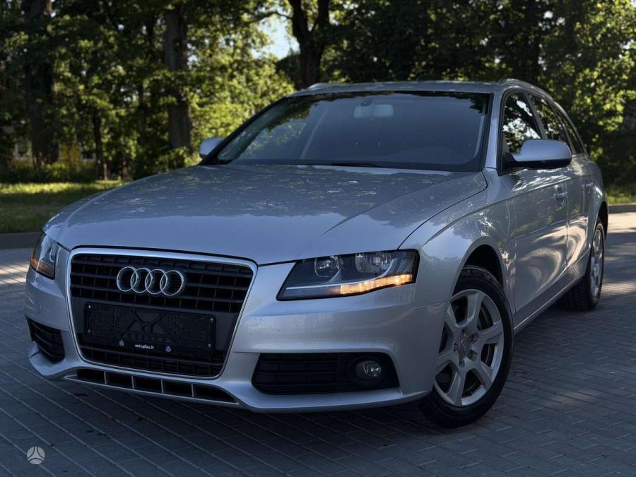 Grey Audi A4 2009 in Rokiskis, with an engine capacity of 1.97 L and mileage of 360 thousand km for 3450 €, photo 4 on AUTOMOTO.COM.LV