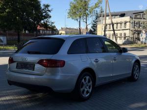 Grey Audi A4 2009 in Rokiskis, with an engine capacity of 1.97 L and mileage of 360 thousand km for 3450 €, photo 9 on AUTOMOTO.COM.LV