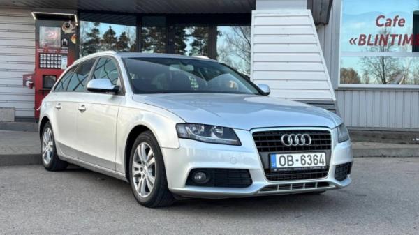 Pelēks Audi A4 2009 Rīga, ar dzinēja tilpumu 2.00 L un nobraukumu 294 tūkst. km par 5199 €, foto 1 vietnē AUTOMOTO.COM.LV