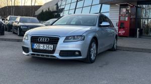 Grey Audi A4 2009 in Riga, with an engine capacity of 2.00 L and mileage of 294 thousand km for 5199 €, photo 5 on AUTOMOTO.COM.LV