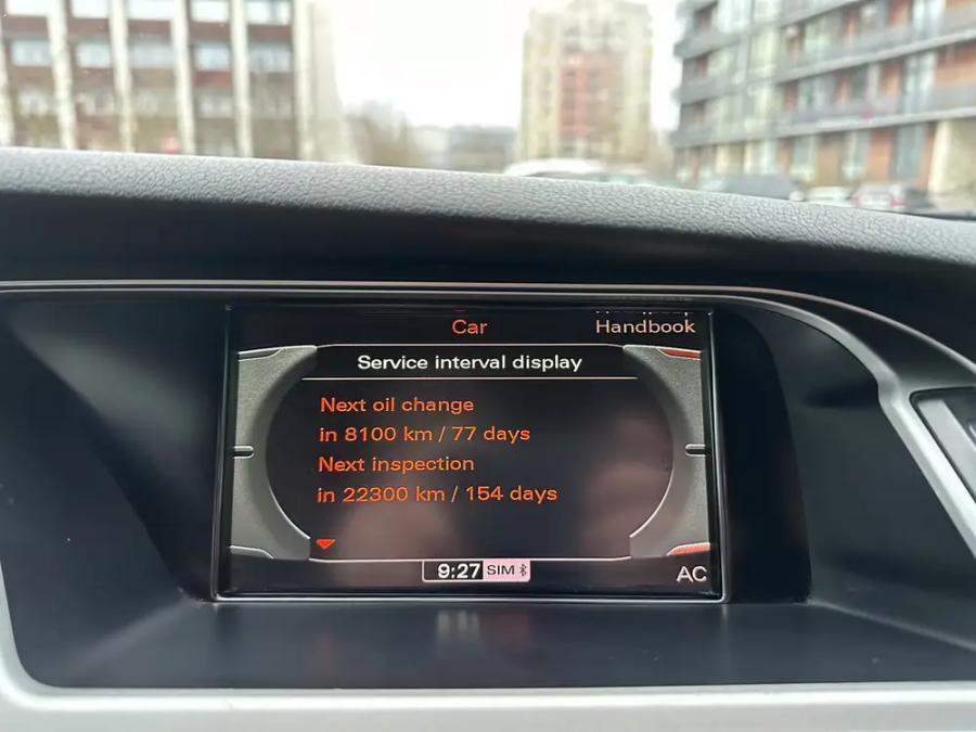 Grey Audi A4 2009 in Riga, with an engine capacity of 2.70 L and mileage of 251 thousand km for 5290 €, photo 26 on AUTOMOTO.COM.LV