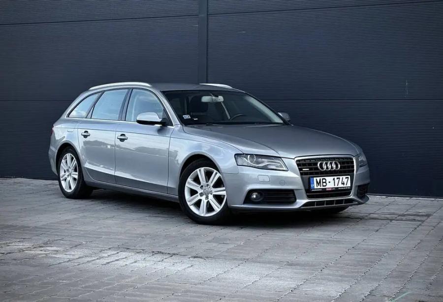 Grey Audi A4 2009 in Riga, with an engine capacity of 1.80 L and mileage of 264 thousand km for 3900 €, photo 5 on AUTOMOTO.COM.LV