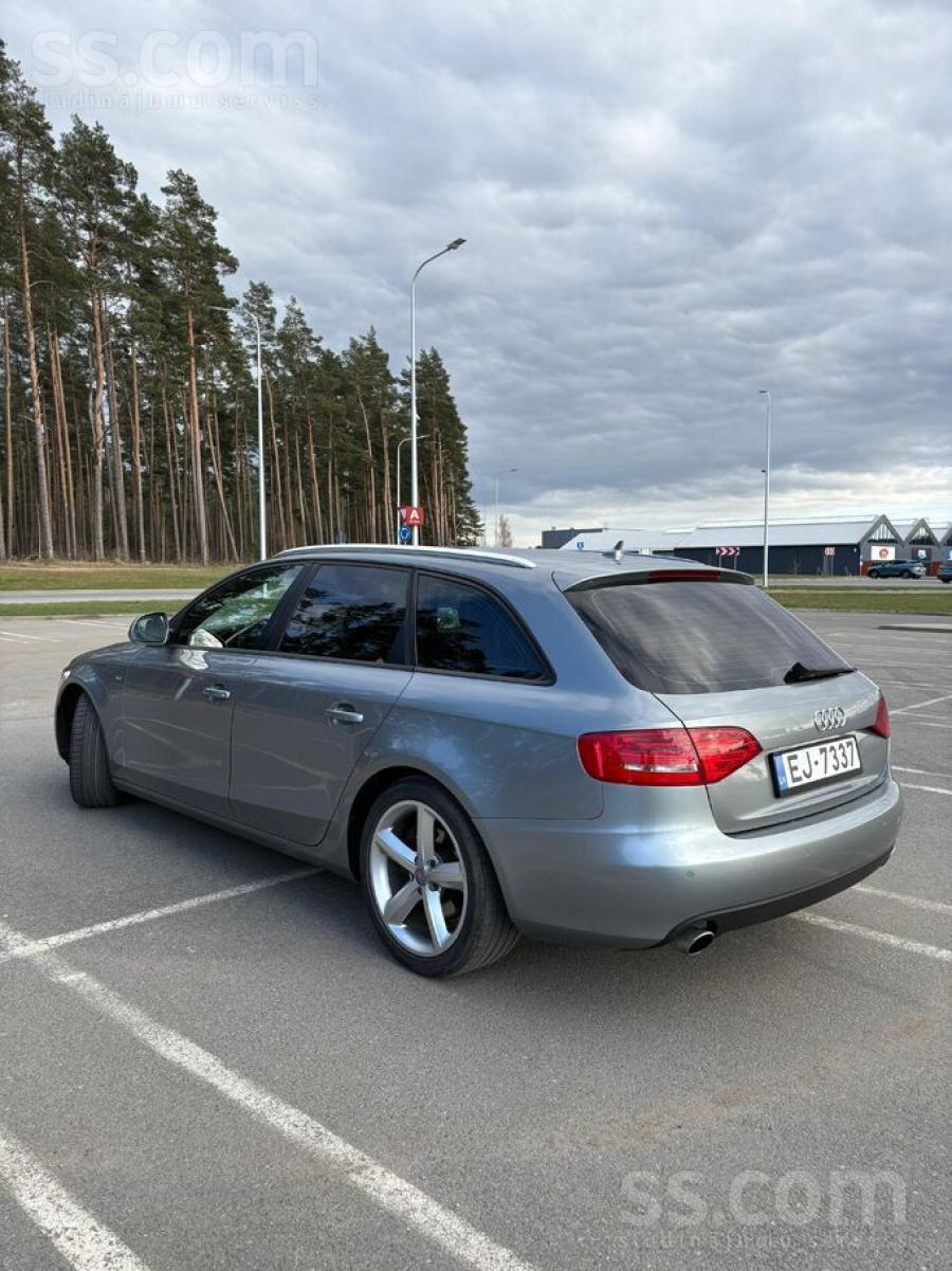 Pelēks Audi A4 2009 Rīga, ar dzinēja tilpumu 3.00 L un nobraukumu 340 tūkst. km par 5200 €, foto 4 vietnē AUTOMOTO.COM.LV