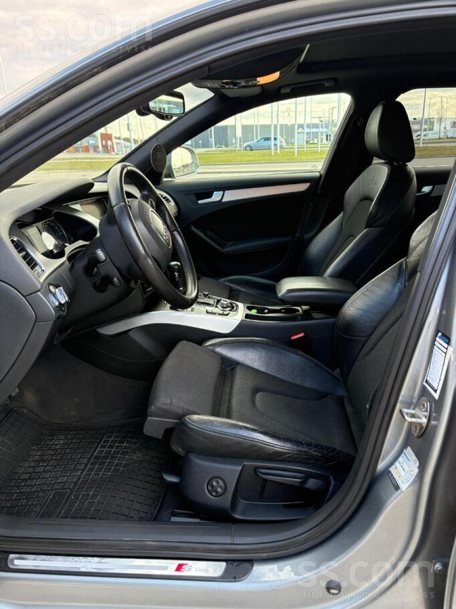 Pelēks Audi A4 2009 Rīga, ar dzinēja tilpumu 3.00 L un nobraukumu 340 tūkst. km par 5200 €, foto 14 vietnē AUTOMOTO.COM.LV