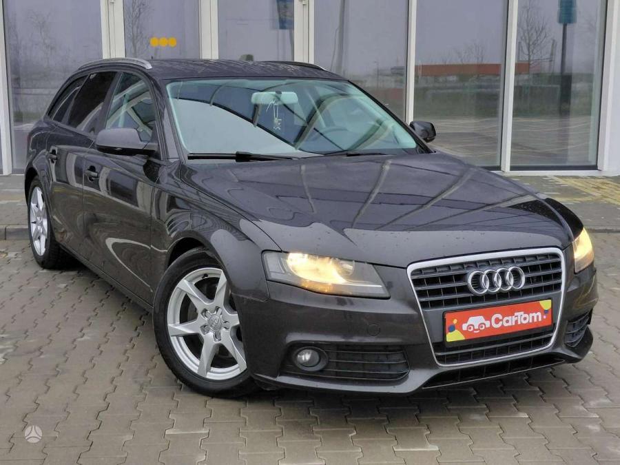 Pelēks Audi A4 2009 Viļņa, ar dzinēja tilpumu 2.70 L un nobraukumu 244 tūkst. km par 5250 €, foto 1 vietnē AUTOMOTO.COM.LV