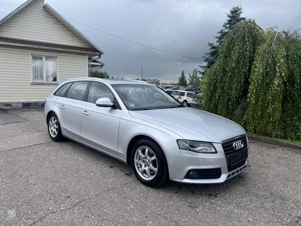 Grey Audi A4 2009 in Utena, with an engine capacity of 1.97 L and mileage of 317 thousand km for 5650 €, photo 3 on AUTOMOTO.COM.LV