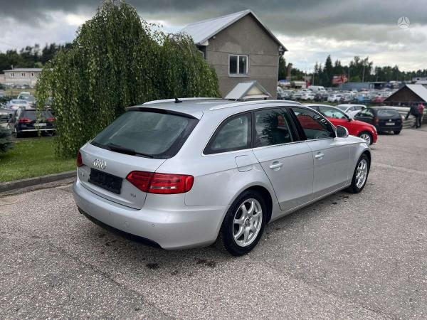 Grey Audi A4 2009 in Utena, with an engine capacity of 1.97 L and mileage of 317 thousand km for 5650 €, photo 4 on AUTOMOTO.COM.LV