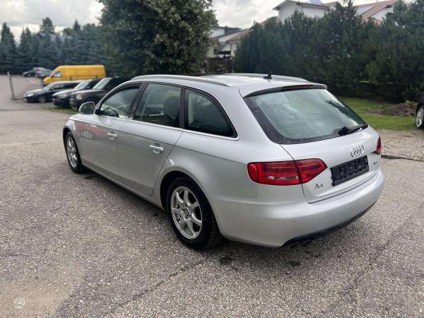 Grey Audi A4 2009 in Utena, with an engine capacity of 1.97 L and mileage of 317 thousand km for 5650 €, photo 6 on AUTOMOTO.COM.LV