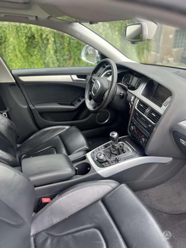 Grey Audi A4 2009 in Utena, with an engine capacity of 1.97 L and mileage of 317 thousand km for 5650 €, photo 10 on AUTOMOTO.COM.LV
