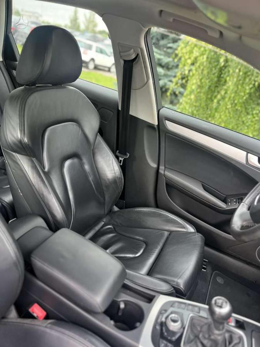 Grey Audi A4 2009 in Utena, with an engine capacity of 1.97 L and mileage of 317 thousand km for 5650 €, photo 18 on AUTOMOTO.COM.LV