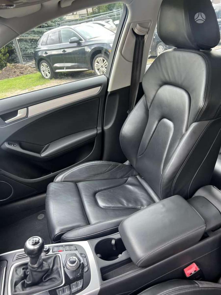 Grey Audi A4 2009 in Utena, with an engine capacity of 1.97 L and mileage of 317 thousand km for 5650 €, photo 20 on AUTOMOTO.COM.LV
