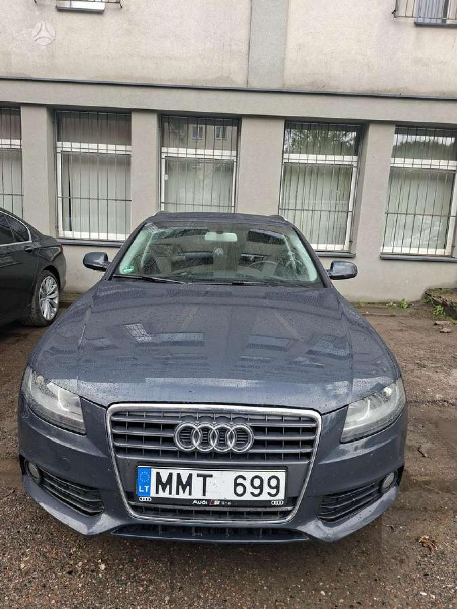 Grey Audi A4 2009 in Vilnius, with an engine capacity of 1.80 L and mileage of 243 thousand km for 3500 €, photo 3 on AUTOMOTO.COM.LV