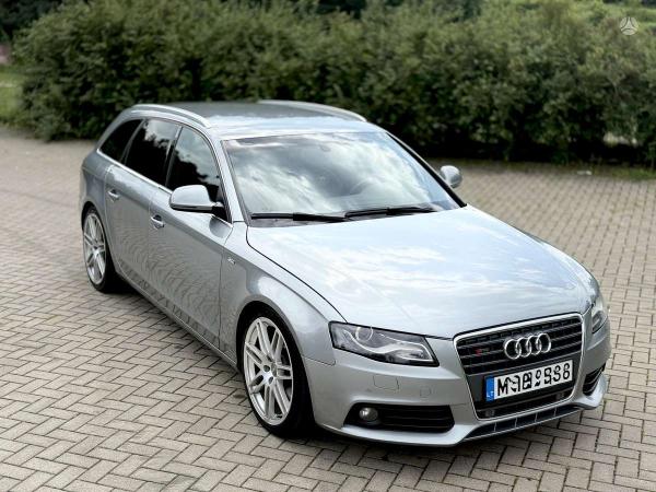 Grey Audi A4 2009 in Vilnius, with an engine capacity of 2.00 L and mileage of 297 thousand km for 3300 €, photo 1 on AUTOMOTO.COM.LV