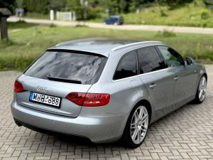 Grey Audi A4 2009 in Vilnius, with an engine capacity of 2.00 L and mileage of 297 thousand km for 3300 €, photo 4 on AUTOMOTO.COM.LV
