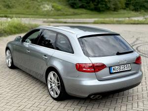 Grey Audi A4 2009 in Vilnius, with an engine capacity of 2.00 L and mileage of 297 thousand km for 3300 €, photo 5 on AUTOMOTO.COM.LV