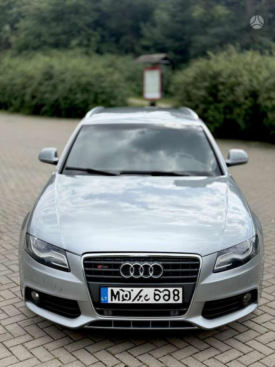Grey Audi A4 2009 in Vilnius, with an engine capacity of 2.00 L and mileage of 297 thousand km for 3300 €, photo 6 on AUTOMOTO.COM.LV