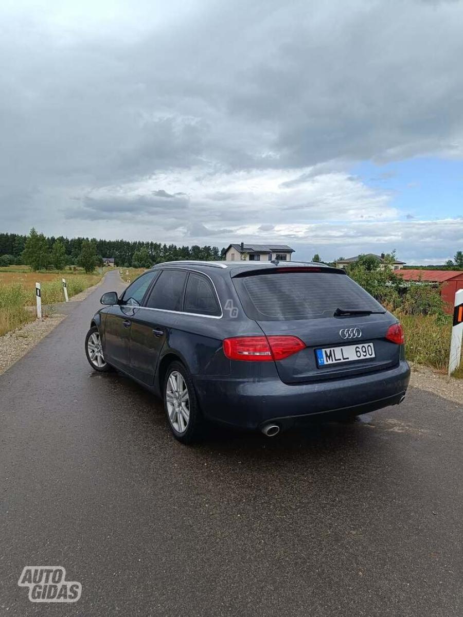 Grey Audi A4 2009 in Vilnius, with an engine capacity of 2.70 L and mileage of 342 thousand km for 4200 €, photo 4 on AUTOMOTO.COM.LV
