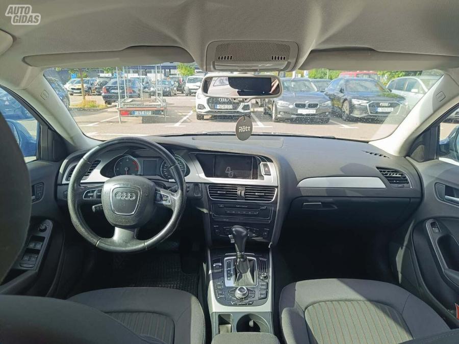 Grey Audi A4 2009 in Vilnius, with an engine capacity of 2.70 L and mileage of 342 thousand km for 4200 €, photo 11 on AUTOMOTO.COM.LV