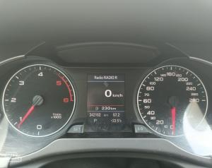 Grey Audi A4 2009 in Vilnius, with an engine capacity of 2.70 L and mileage of 342 thousand km for 4200 €, photo 12 on AUTOMOTO.COM.LV