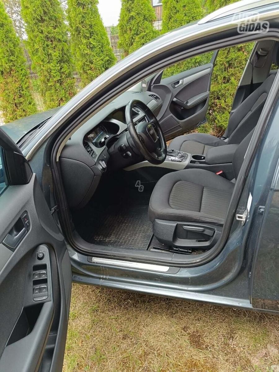 Grey Audi A4 2009 in Vilnius, with an engine capacity of 2.70 L and mileage of 342 thousand km for 4200 €, photo 8 on AUTOMOTO.COM.LV