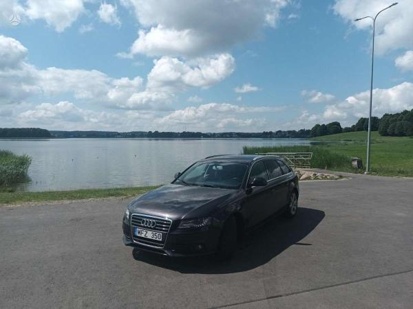 Grey Audi A4 2009 in Telschi, with an engine capacity of 1.97 L and mileage of 300 thousand km for 4950 €, photo 9 on AUTOMOTO.COM.LV