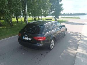 Pelēks Audi A4 2009 Telšiai, ar dzinēja tilpumu 1.97 L un nobraukumu 300 tūkst. km par 4950 €, foto 8 vietnē AUTOMOTO.COM.LV