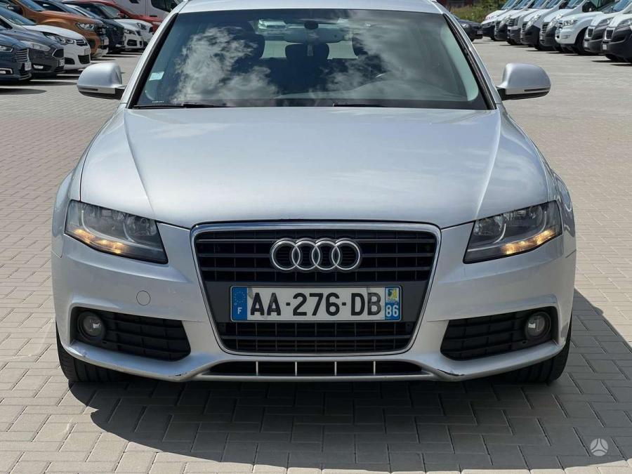 Pelēks Audi A4 2009 Tauragė, ar dzinēja tilpumu 1.99 L un nobraukumu 295 tūkst. km par 4300 €, foto 6 vietnē AUTOMOTO.COM.LV