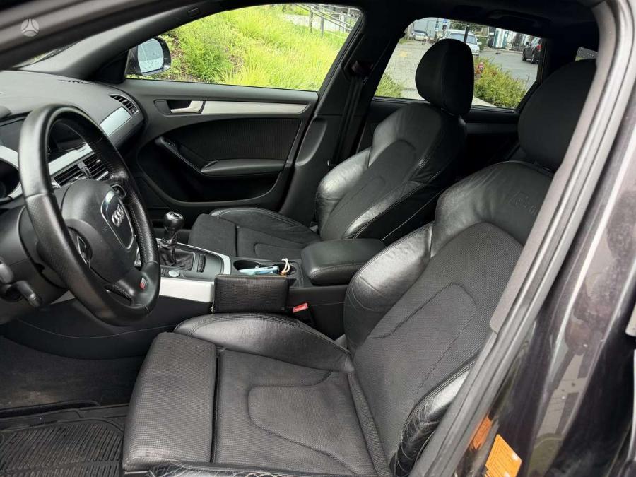 Grey Audi A4 2009 in Kaunas, with an engine capacity of 1.99 L and mileage of 324 thousand km for 5800 €, photo 17 on AUTOMOTO.COM.LV