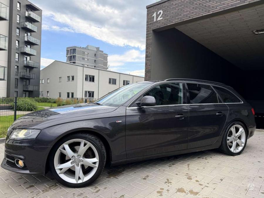 Grey Audi A4 2009 in Kaunas, with an engine capacity of 1.99 L and mileage of 324 thousand km for 5800 €, photo 22 on AUTOMOTO.COM.LV