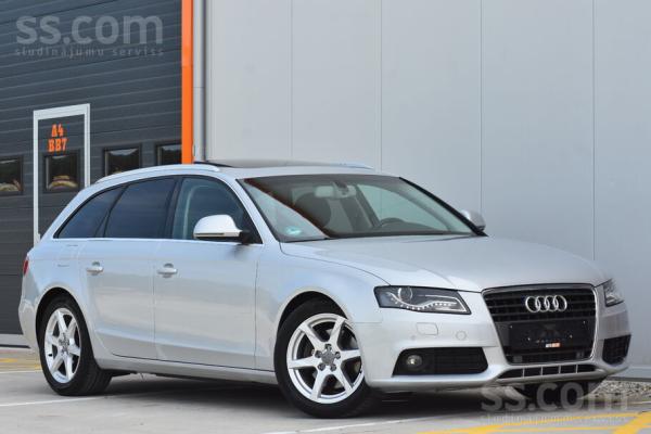 Pelēks Audi A4 2009 Rīga, ar dzinēja tilpumu 2.00 L un nobraukumu 190 tūkst. km par 6450 €, foto 4 vietnē AUTOMOTO.COM.LV
