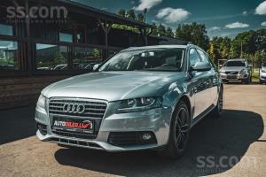 Pelēks Audi A4 2009 Rīga, ar dzinēja tilpumu 2.00 L un nobraukumu 0 tūkst. km par 3890 €, foto  vietnē AUTOMOTO.COM.LV