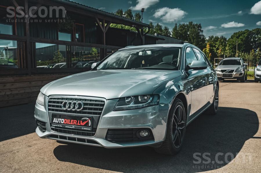 Pelēks Audi A4 2009 Rīga, ar dzinēja tilpumu 2.00 L un nobraukumu 0 tūkst. km par 3890 €, foto 1 vietnē AUTOMOTO.COM.LV