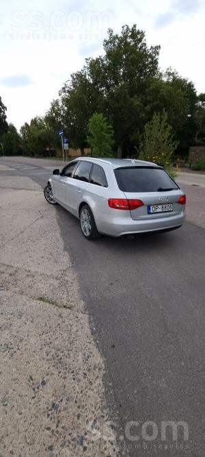 Grey Audi A4 2009 in Valmiera, with an engine capacity of 2.00 L and mileage of 446 thousand km for 4700 €, photo  on AUTOMOTO.COM.LV