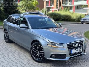 Pelēks Audi A4 2009 Rīga, ar dzinēja tilpumu 2.00 L un nobraukumu 347 tūkst. km par 3990 €, foto  vietnē AUTOMOTO.COM.LV