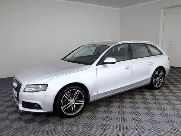 Grey Audi A4 2009 in Tallinn, with an engine capacity of 2.00 L and mileage of 315 thousand km for 3499 €, photo 9 on AUTOMOTO.COM.LV