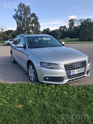 Grey Audi A4 2009 in Riga, with an engine capacity of 2.00 L and mileage of 308 thousand km for 5200 €, photo 4 on AUTOMOTO.COM.LV