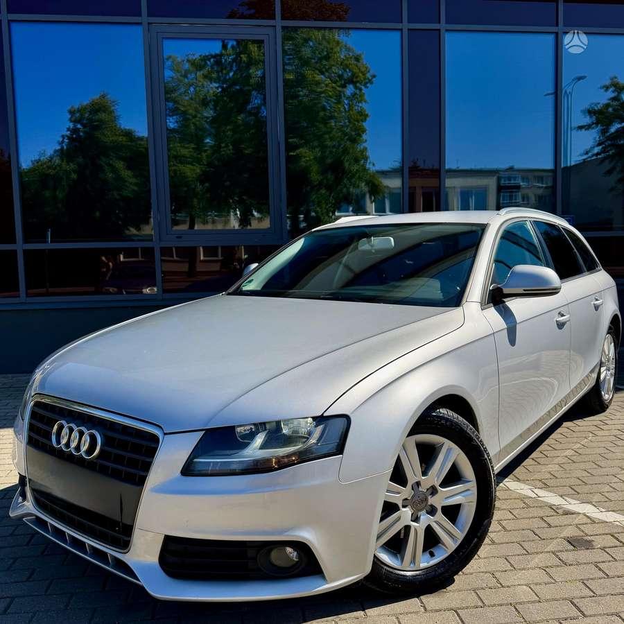 Grey Audi A4 2009 in Kaisiadorys, with an engine capacity of 1.97 L and mileage of 316 thousand km for 4450 €, photo 1 on AUTOMOTO.COM.LV