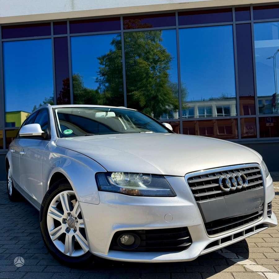Grey Audi A4 2009 in Kaisiadorys, with an engine capacity of 1.97 L and mileage of 316 thousand km for 4450 €, photo 5 on AUTOMOTO.COM.LV