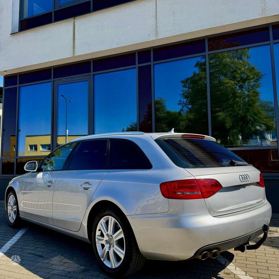 Grey Audi A4 2009 in Kaisiadorys, with an engine capacity of 1.97 L and mileage of 316 thousand km for 4450 €, photo 8 on AUTOMOTO.COM.LV