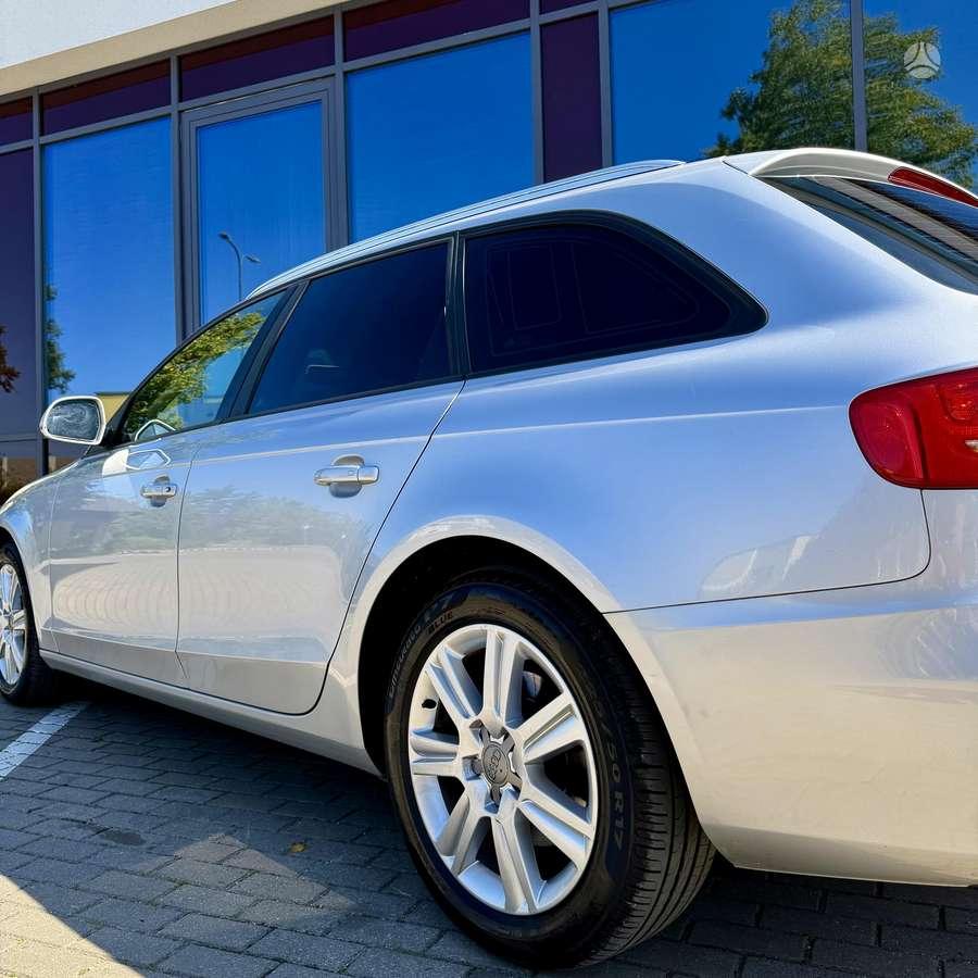 Grey Audi A4 2009 in Kaisiadorys, with an engine capacity of 1.97 L and mileage of 316 thousand km for 4450 €, photo 11 on AUTOMOTO.COM.LV